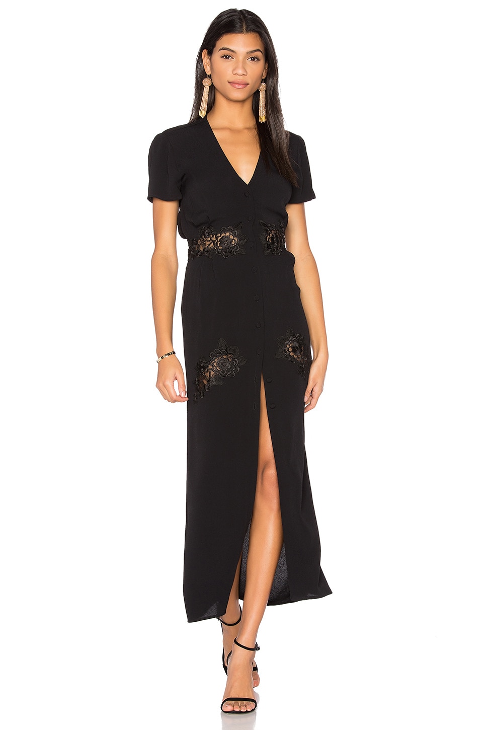 MERRITT CHARLES Schiffer Dress in Black | REVOLVE
