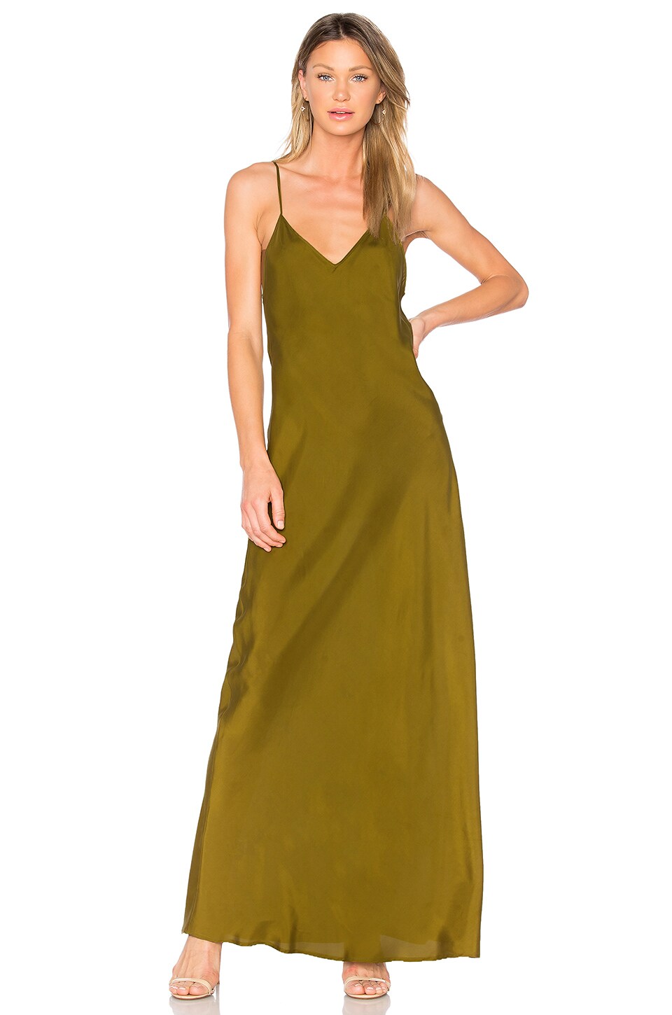 Mes Demoiselles Fresa Dress in Khaki | REVOLVE