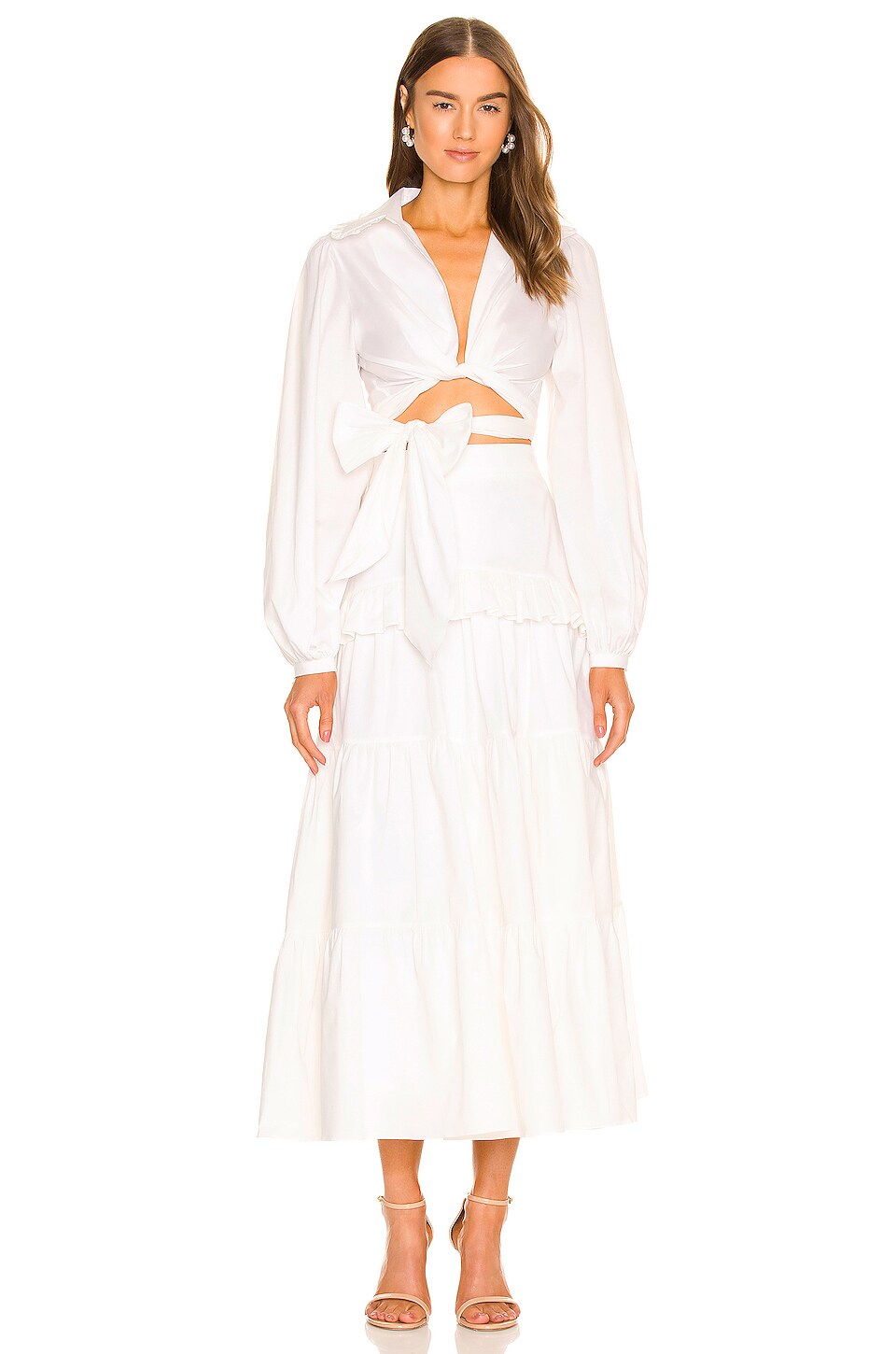 MERGIM Cecily Set in White | REVOLVE