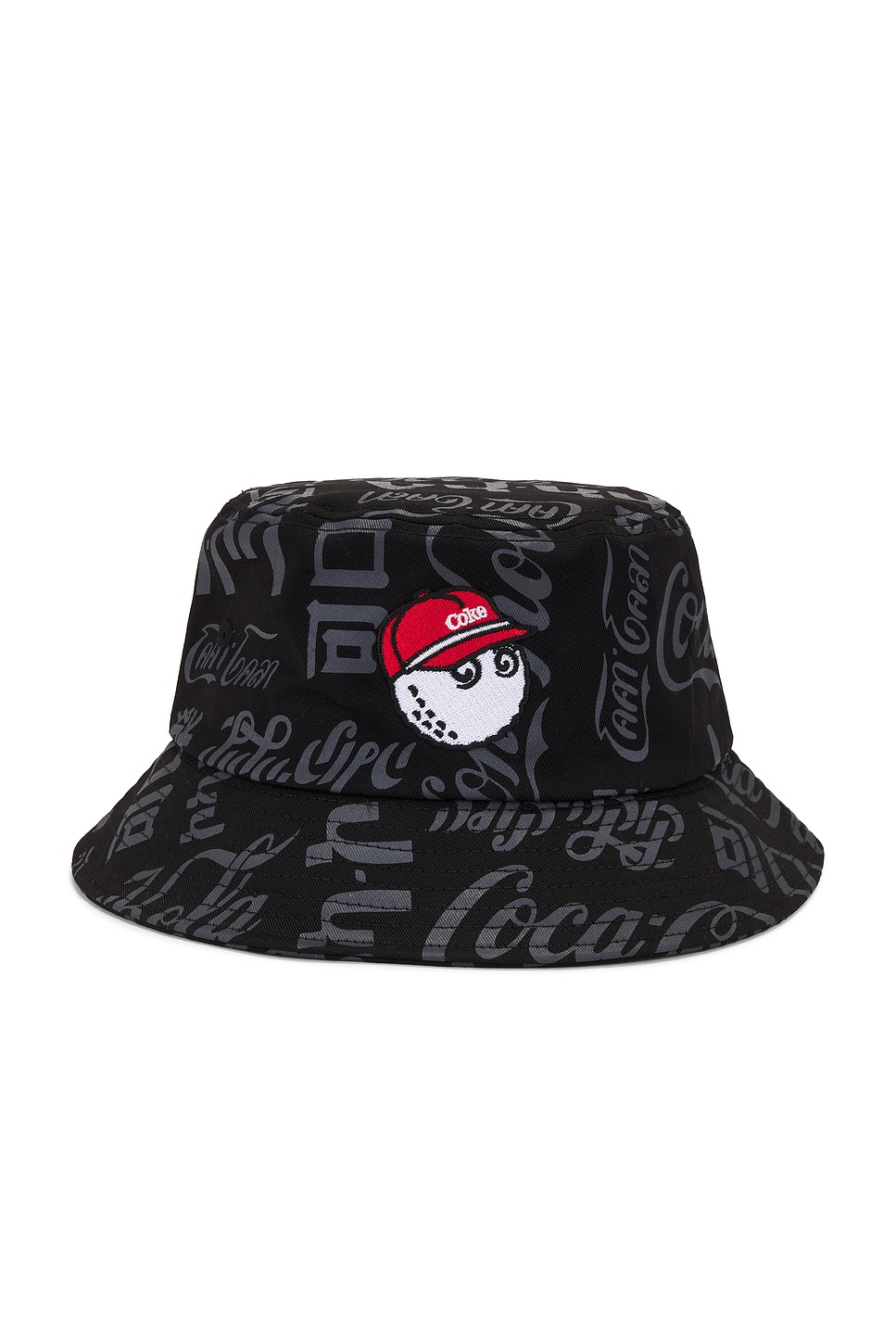 Malbon Golf x Coca Cola International Bucket Hat in Black | REVOLVE