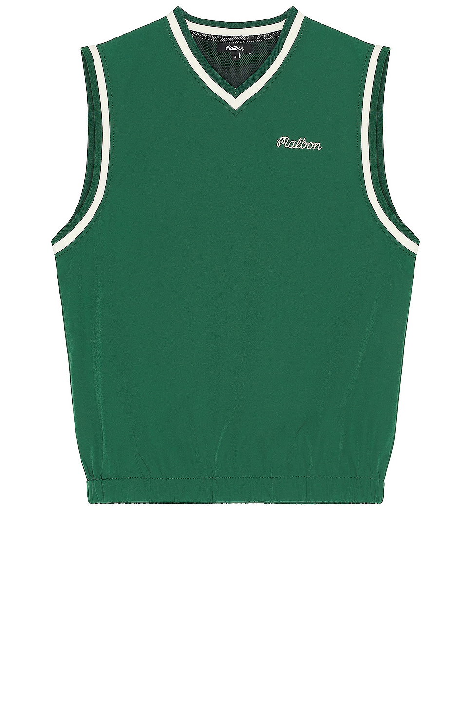 Malbon Evergreen Nylon Vest in Forest | REVOLVE