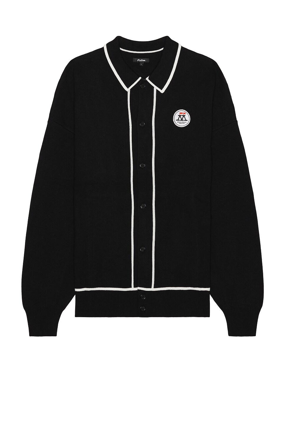 Malbon Oxnard Shirt in Onyx | REVOLVE