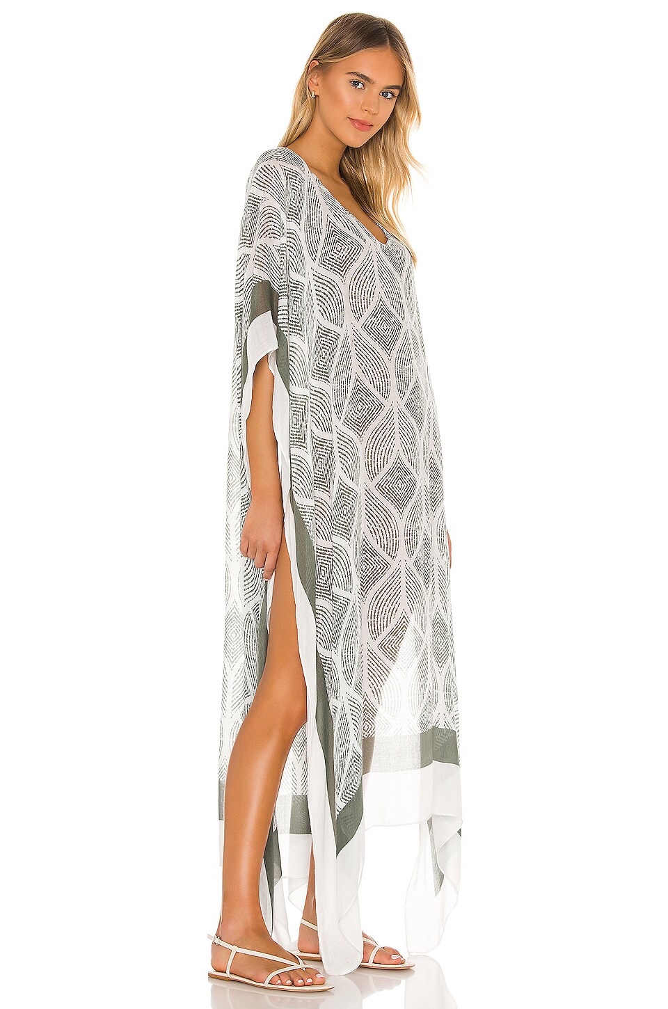 Michael Stars Kate Caftan in Chalk | REVOLVE