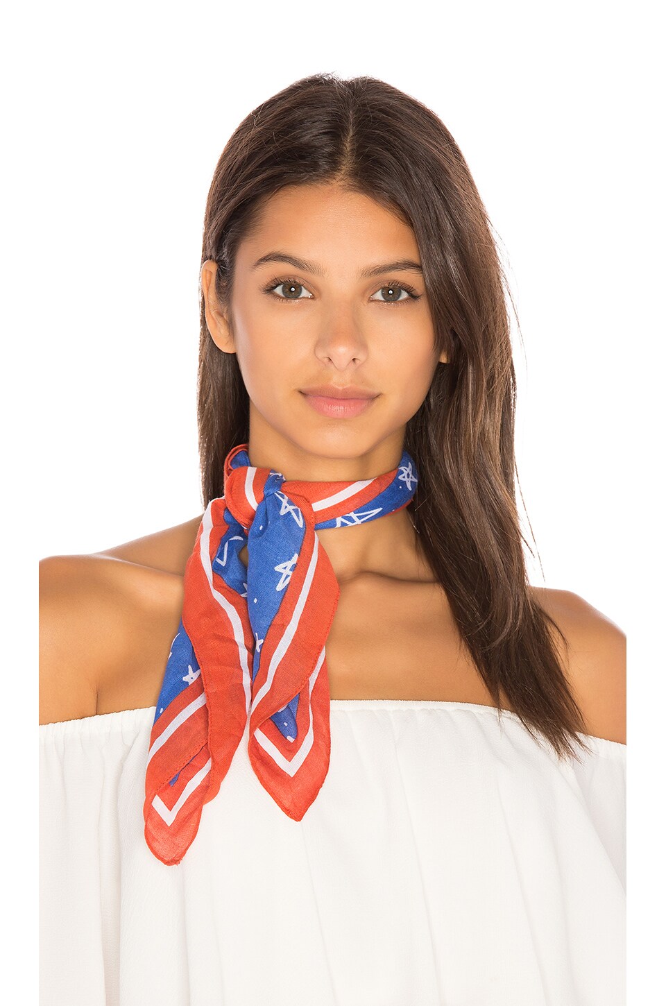 Michael Stars Americana Doodle Bandana in Pacific | REVOLVE