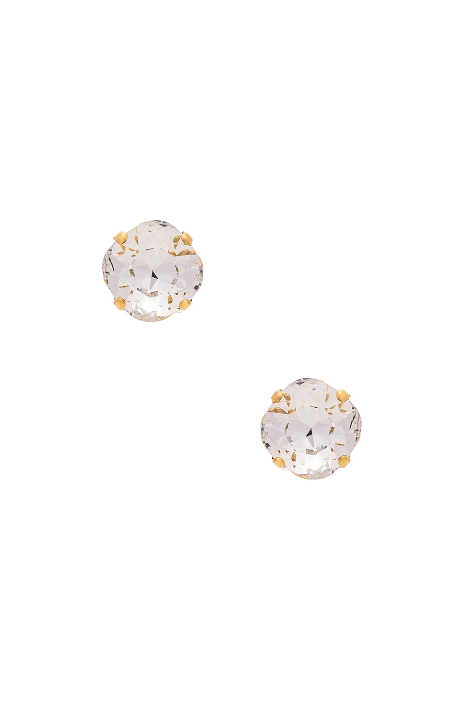 Mimi & Lu Penelope Studs in Clear | REVOLVE