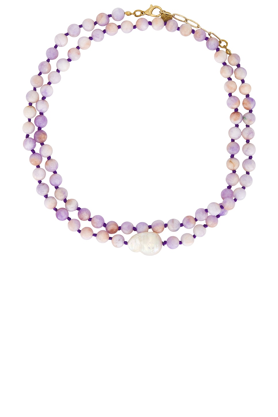 Maison Irem Violet Necklace in Lavender | REVOLVE
