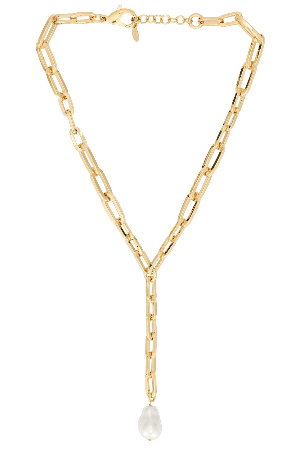 Maison Irem Pearl Lara Necklace in Gold | REVOLVE