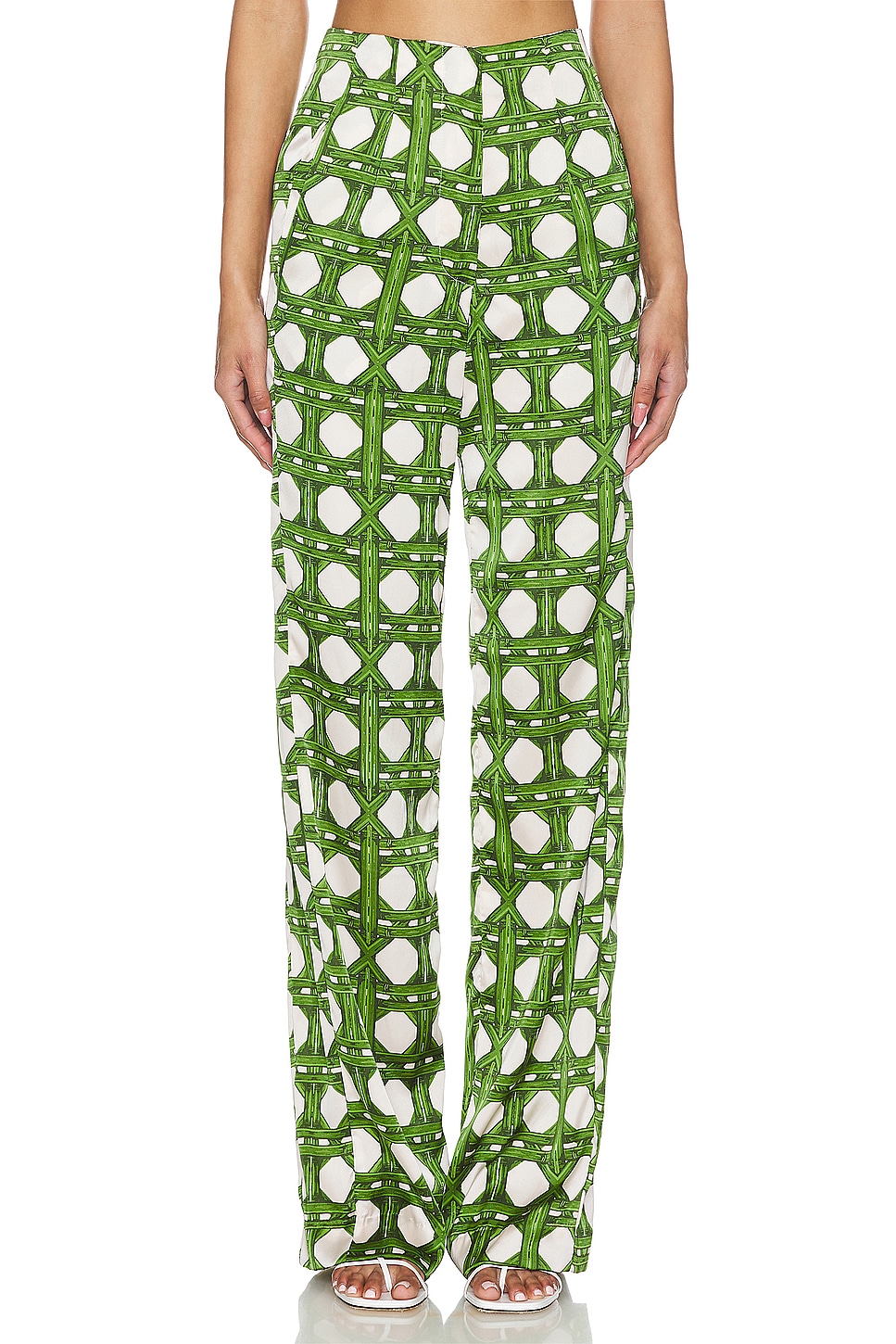 MISA Los Angeles Rita Pants in Rattan Tile | REVOLVE
