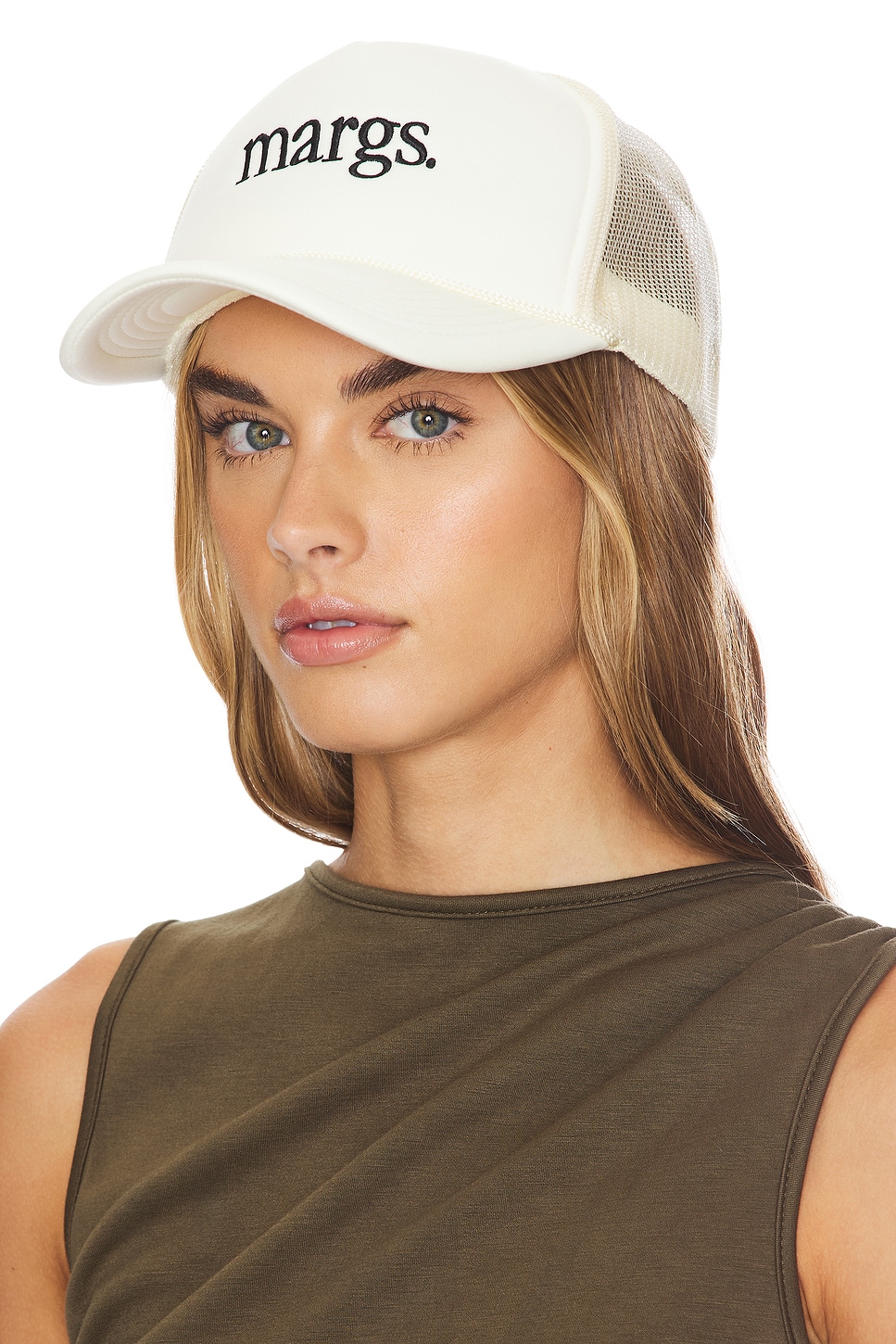 Motel Margarita Margs. Trucker Hat in Bone | REVOLVE