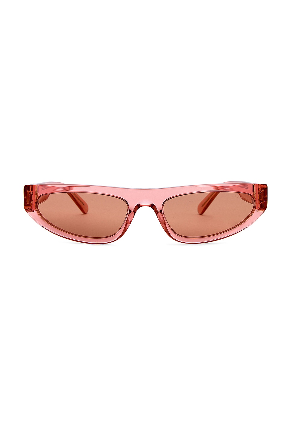 Miu Miu Cat Eye Sunglasses in Tulip Transparent | REVOLVE