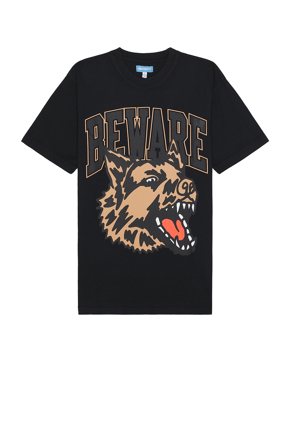 Market Classic Beware T-Shirt in Washed Black | REVOLVE