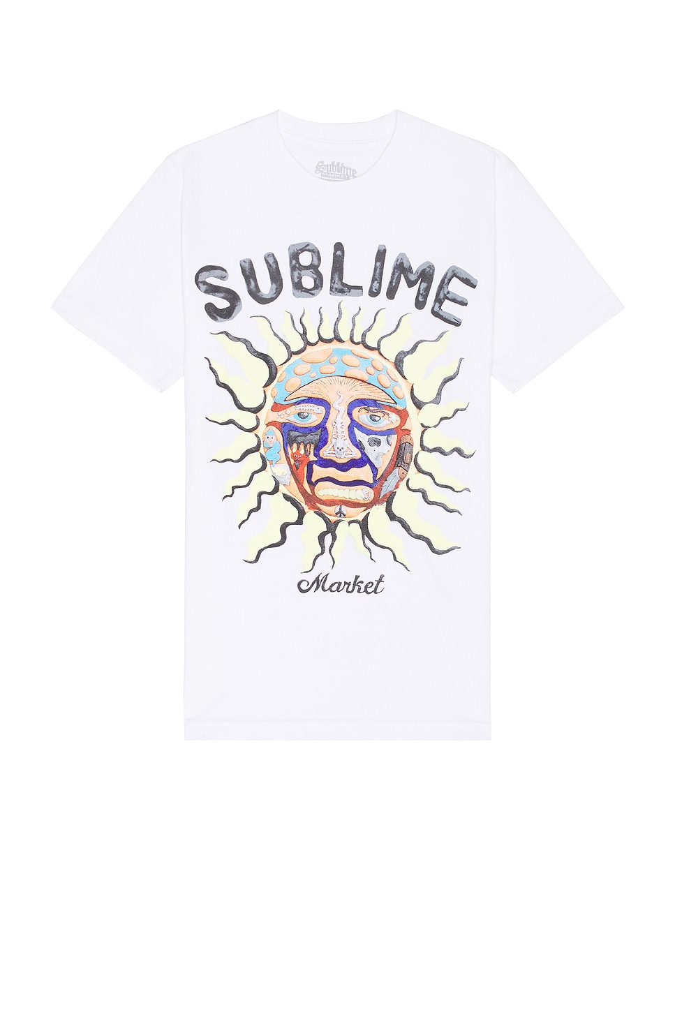 Market Sublime Freedom Sun T-shirt in White | REVOLVE