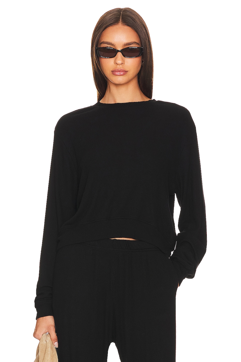 Michael Lauren Hamish Pullover in Black | REVOLVE