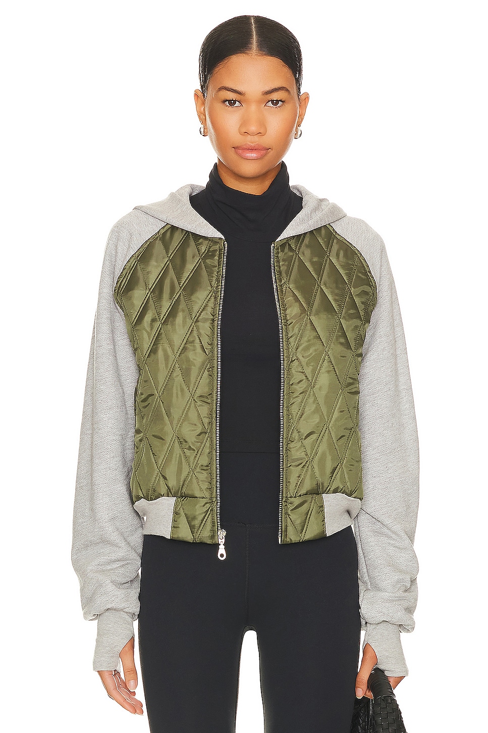 Michael Lauren Torran Jacket in Grey in HEGMLTY | REVOLVE