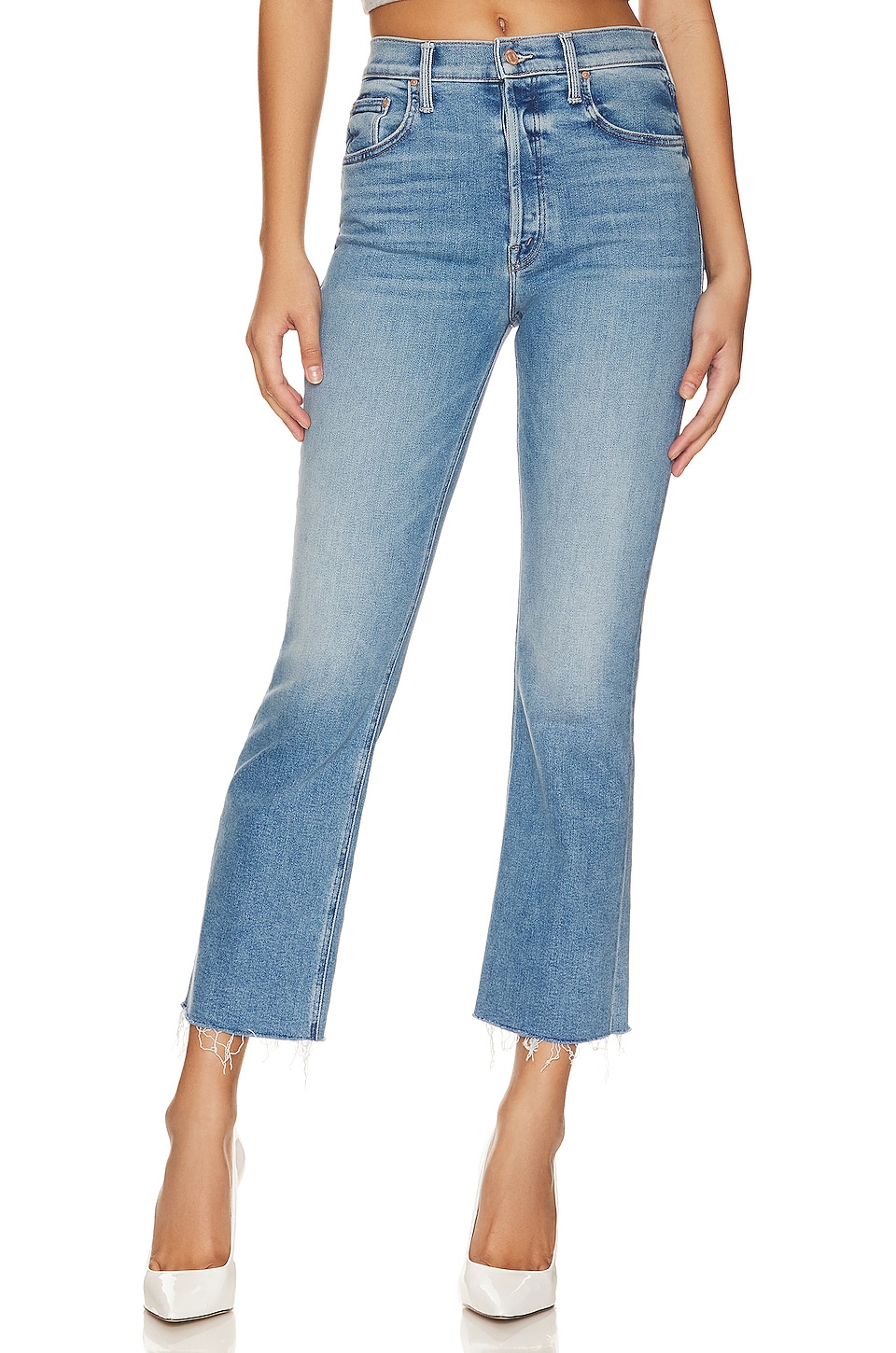 MOTHER Tripper Ankle Fray in Je T'aime | REVOLVE