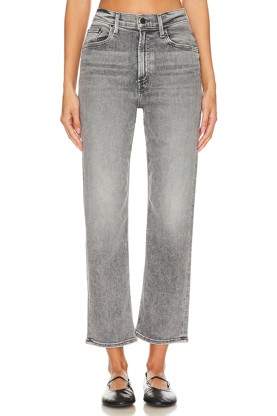 MOTHER High Waisted Rider Ankle in Northern Lights | REVOLVE