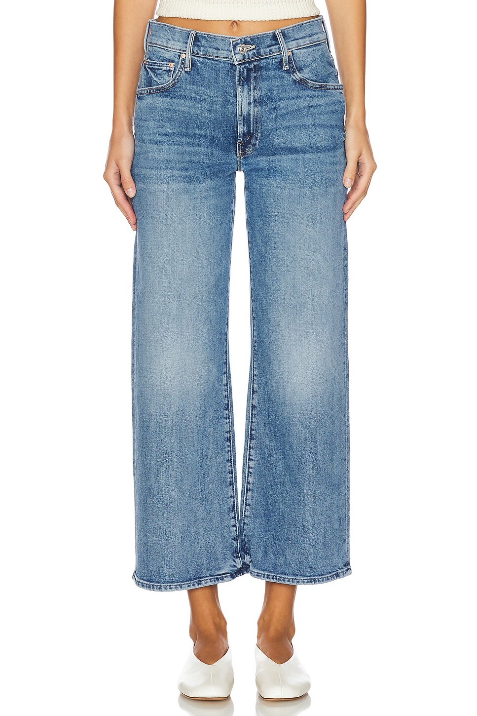 MOTHER The Mid Rise Maven Ankle Jeans in Toil And Trouble | REVOLVE