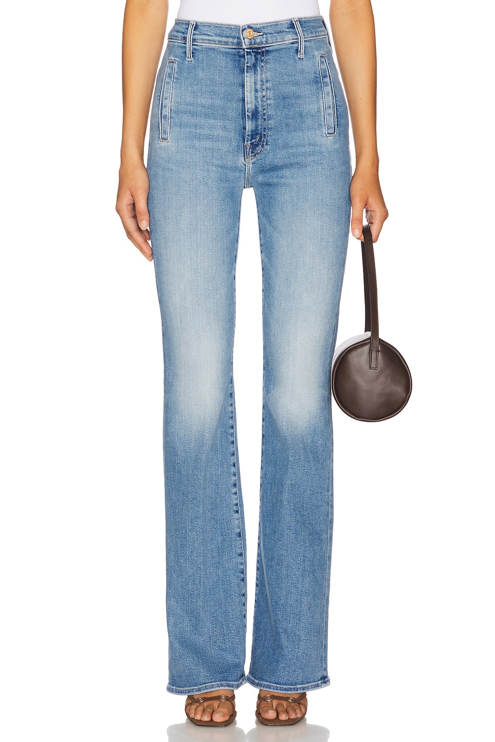 MOTHER The Drama Jeans in Tasty Waves | REVOLVE