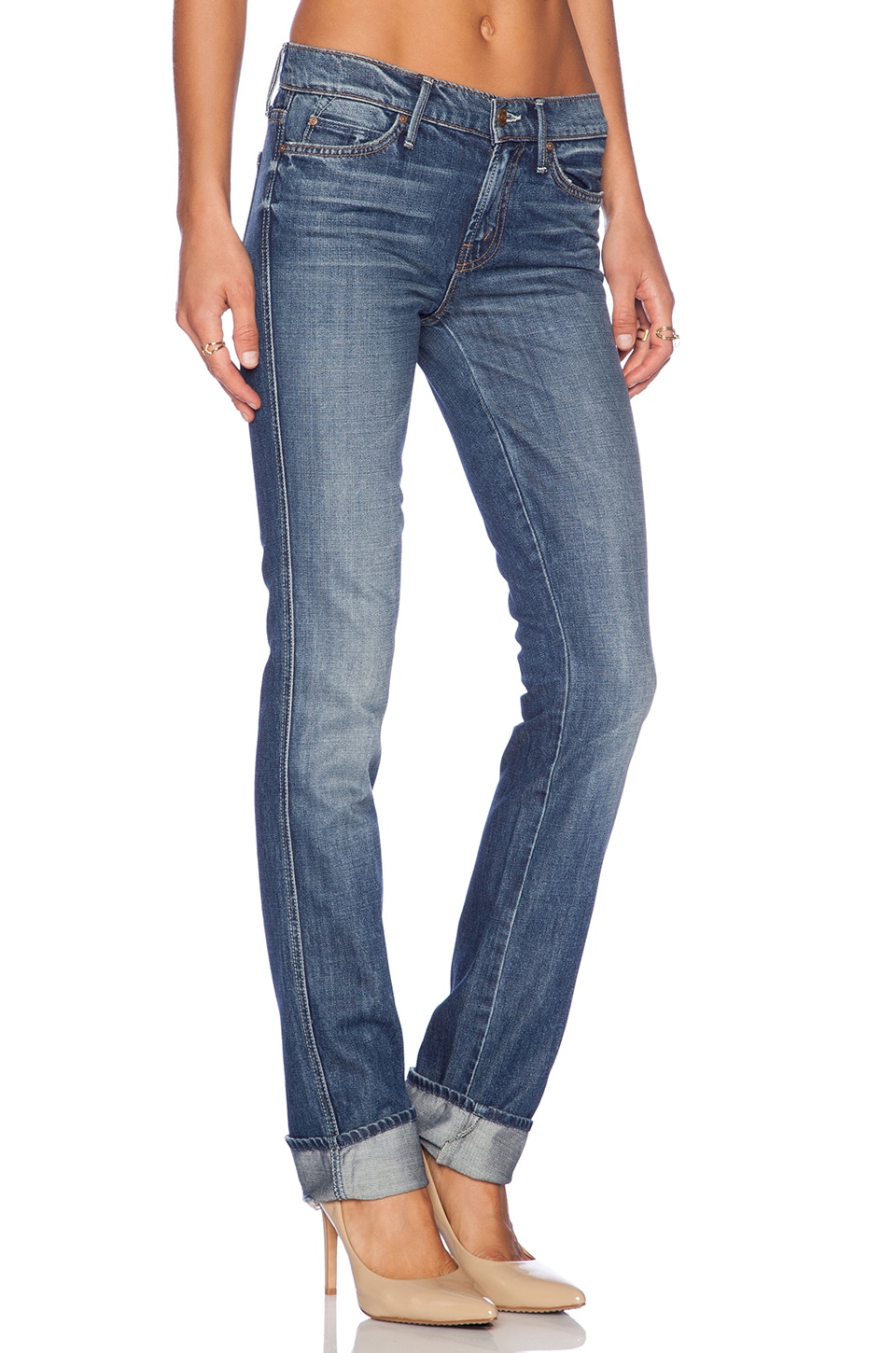 MOTHER Holy Rascal Straight Leg in Still Behind the Hustle | REVOLVE