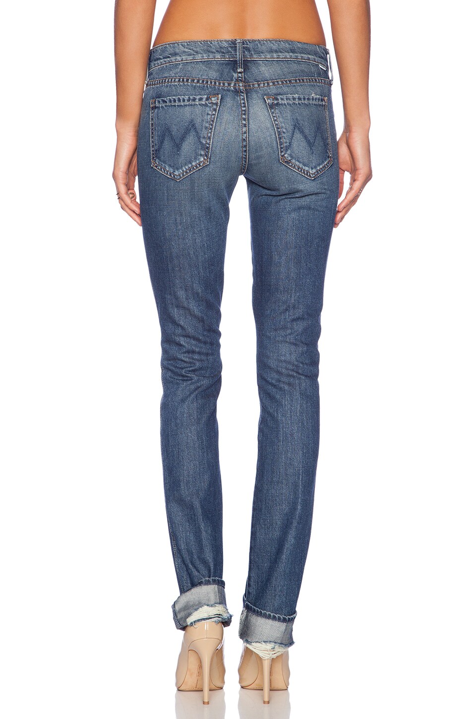 MOTHER Holy Rascal Straight Leg in Still Behind the Hustle | REVOLVE