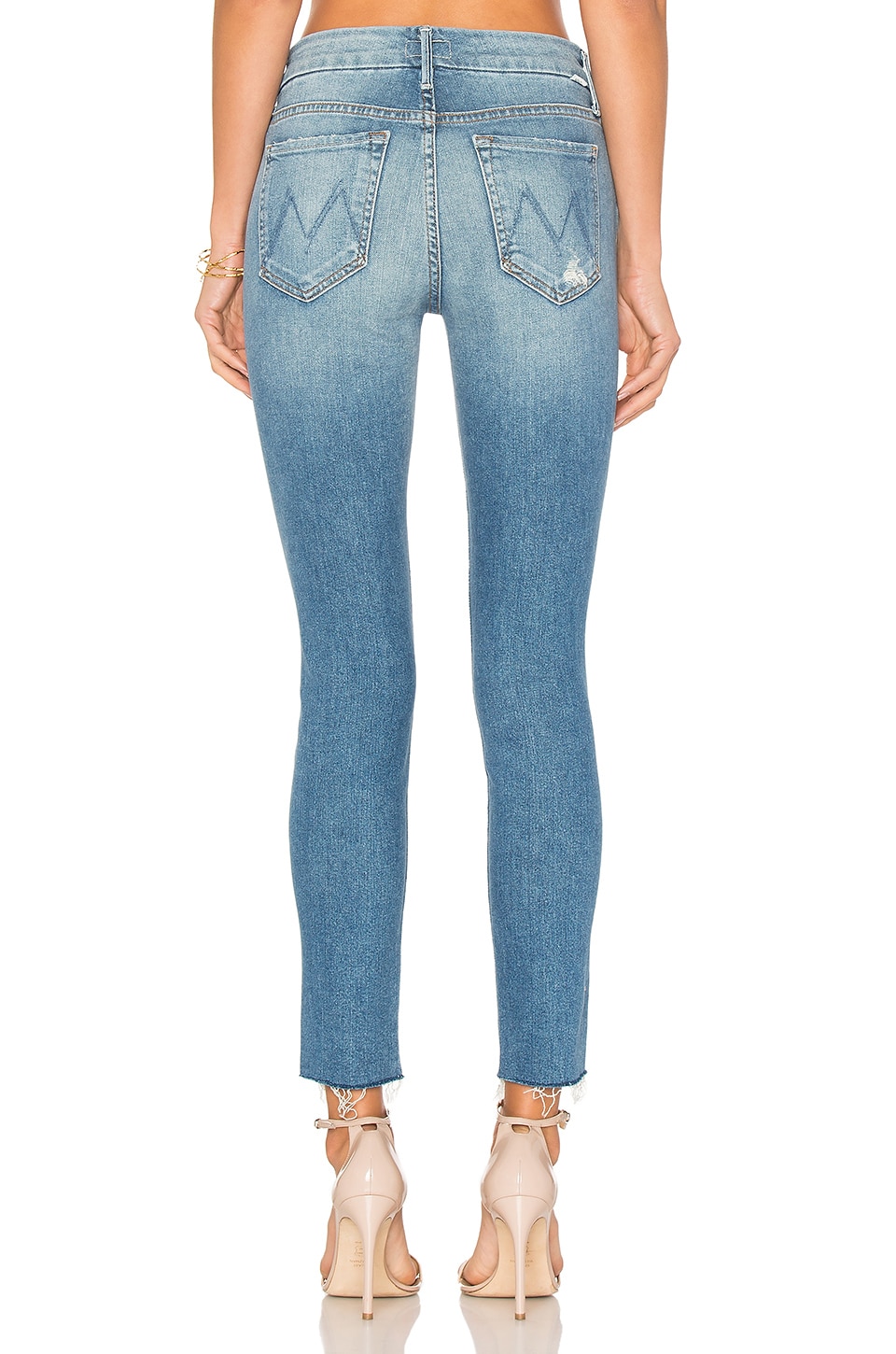 MOTHER The Looker Ankle Fray in Love Gun | REVOLVE