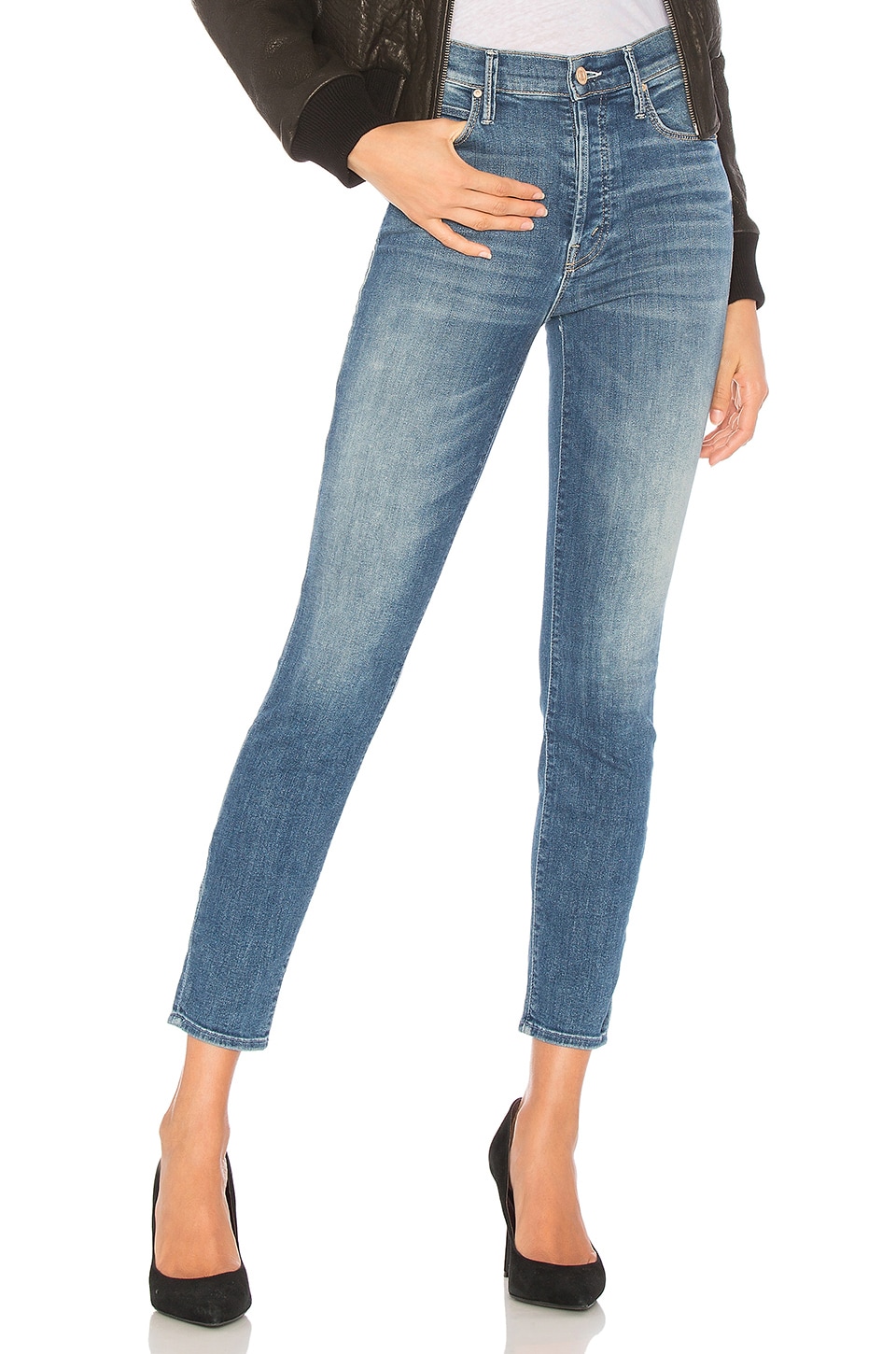 MOTHER The Super Stunner Ankle in Racing Hearts | REVOLVE