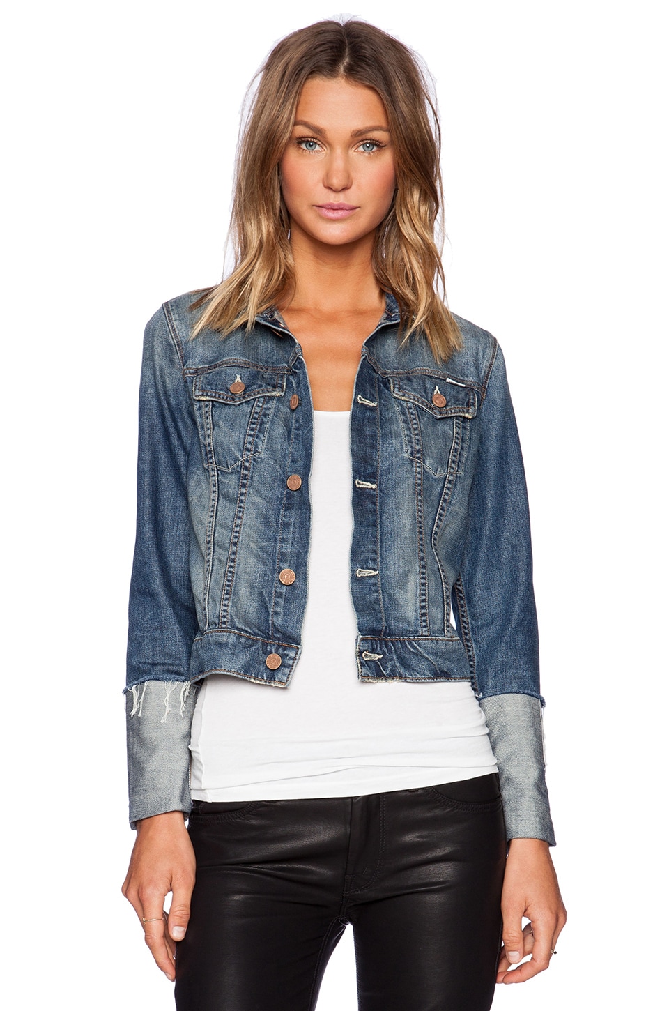 MOTHER Pony Boy Jacket in Still Behind the Hustle | REVOLVE