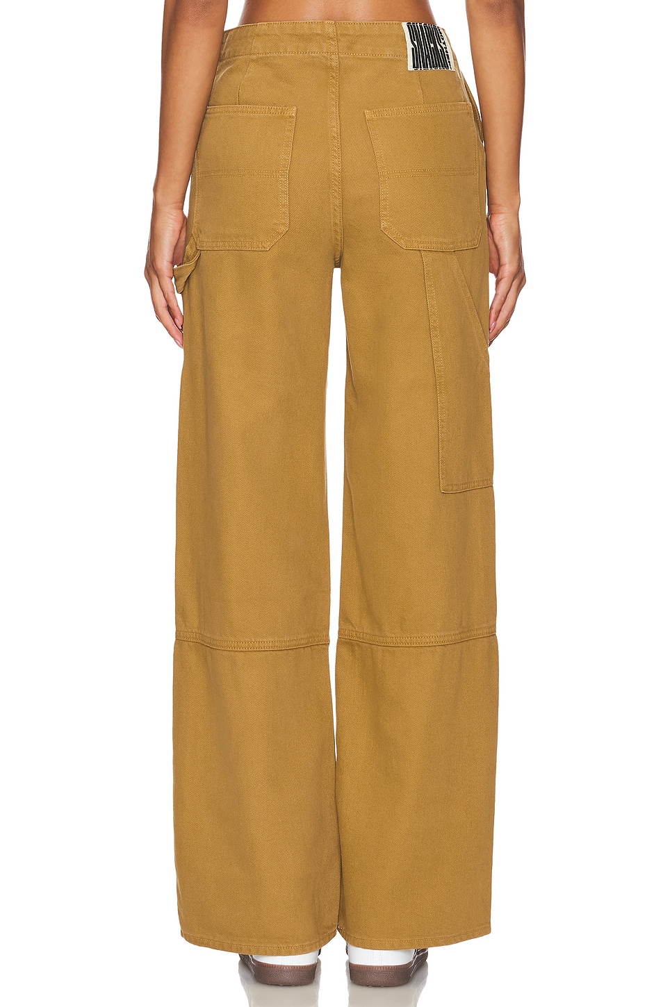 MOTHER The Smoothie Utility Skimp in Bronze Mist | REVOLVE