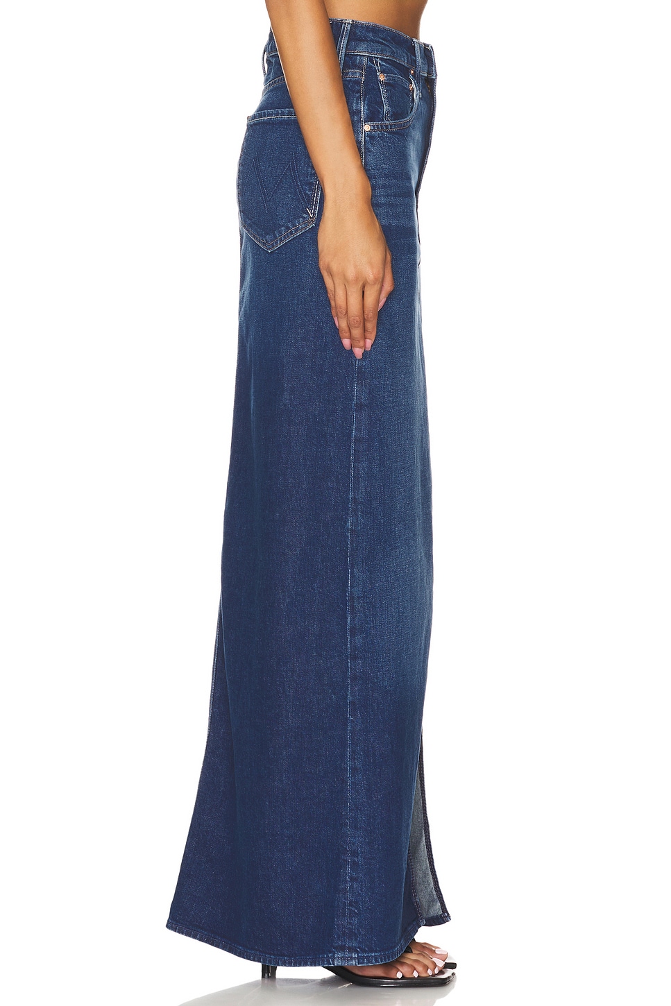 MOTHER The Bombshell Maxi Skirt in Cannonball | REVOLVE