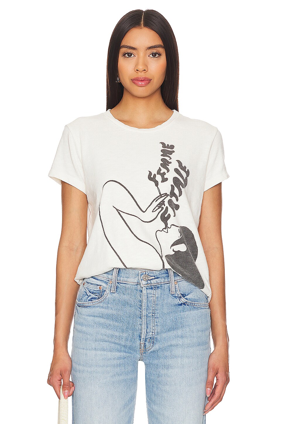 MOTHER The Sinful Tee in Femme Fatale | REVOLVE