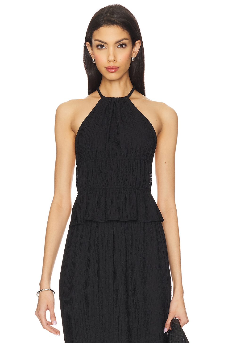 MORE TO COME Malina Top in Black | REVOLVE