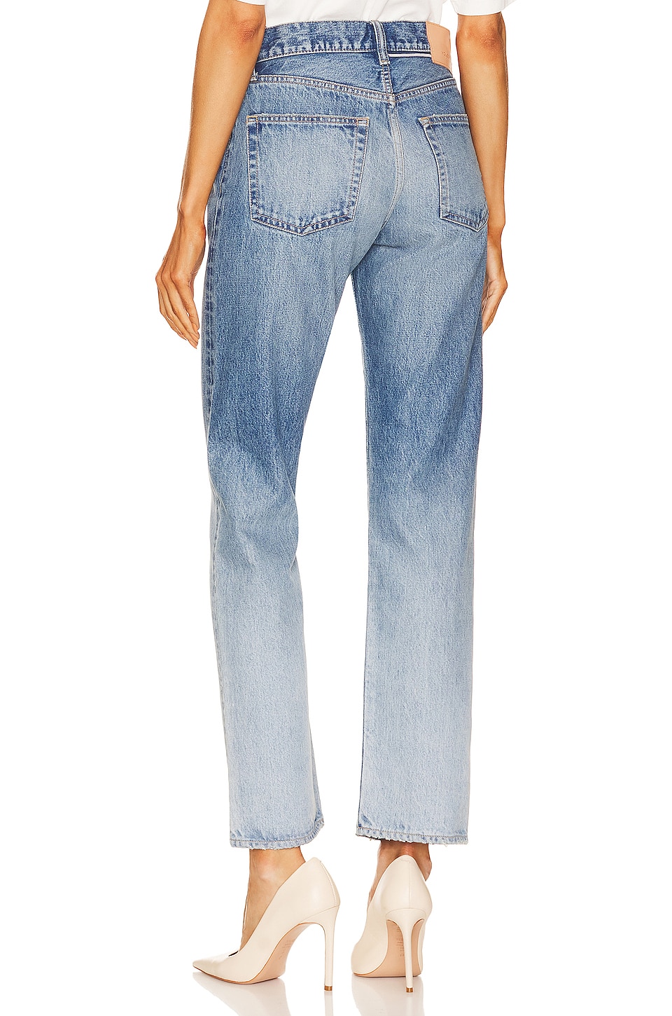 Moussy Vintage Sahlen Straight in Light Blue | REVOLVE