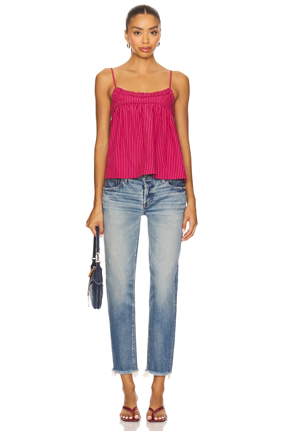 Moussy Vintage Bretton Tapered in Light Blue | REVOLVE