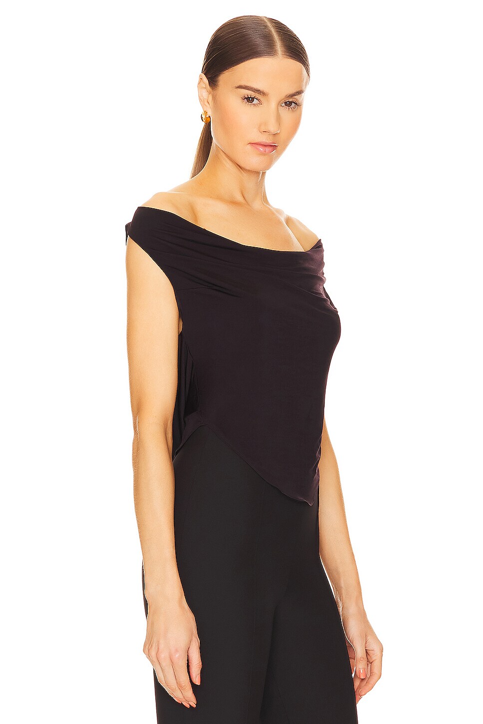Mirror Palais Cowl Top in Black | REVOLVE