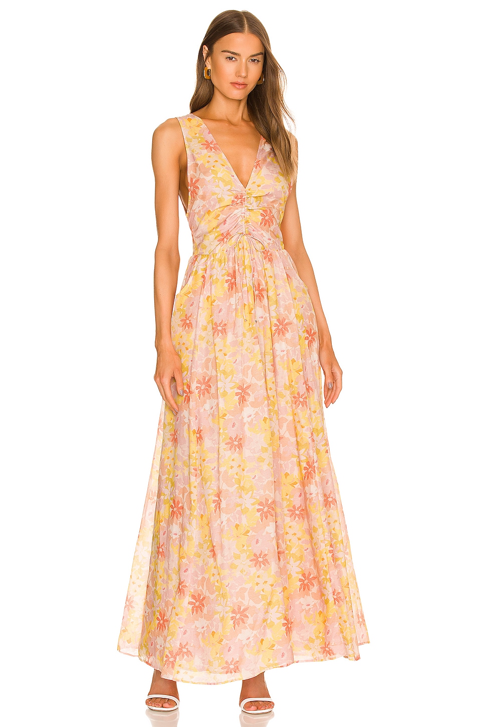 Magali Pascal Miriam Maxi Dress in Vintage Bloom Light | REVOLVE