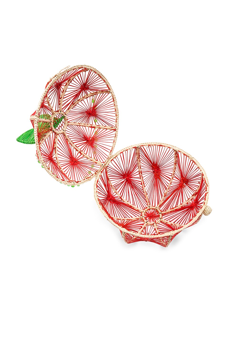 Mercedes Salazar Apple Bag in Red | REVOLVE