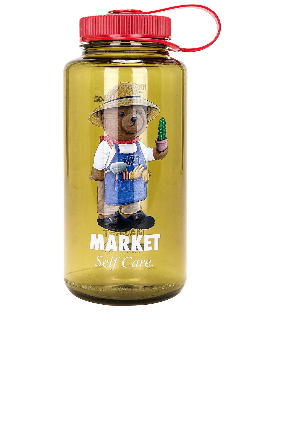 Market Botanical Bear Water Bottle in Sage | REVOLVE