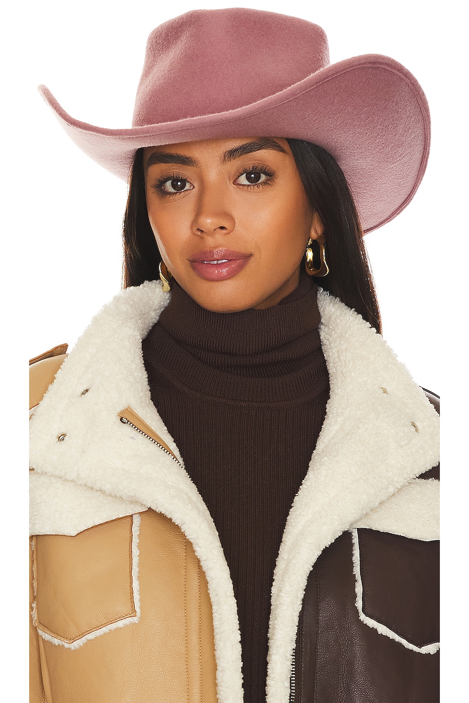 Monrowe Old Rose Hat in Pink | REVOLVE