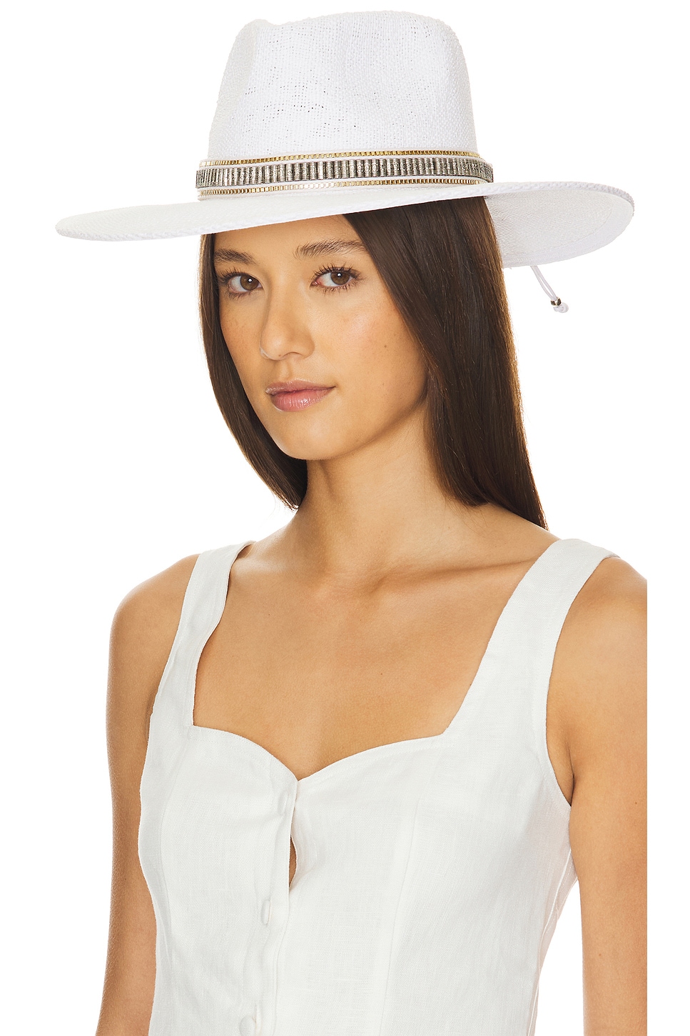 Nikki Beach Sierra Hat in White | REVOLVE