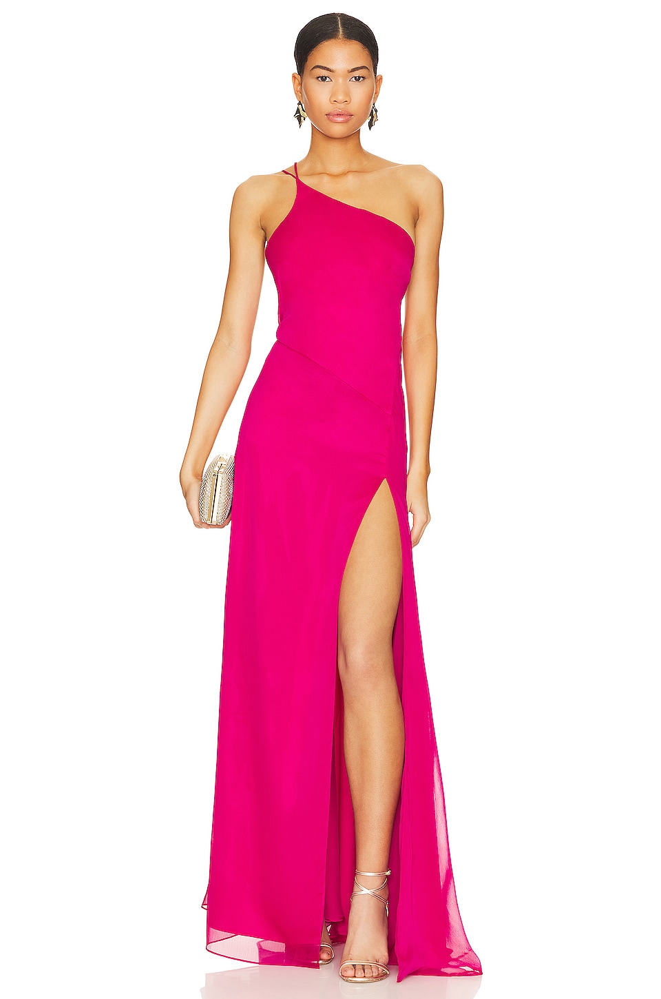 Nafsika Skourti Unikini Dress in Raspberry | REVOLVE
