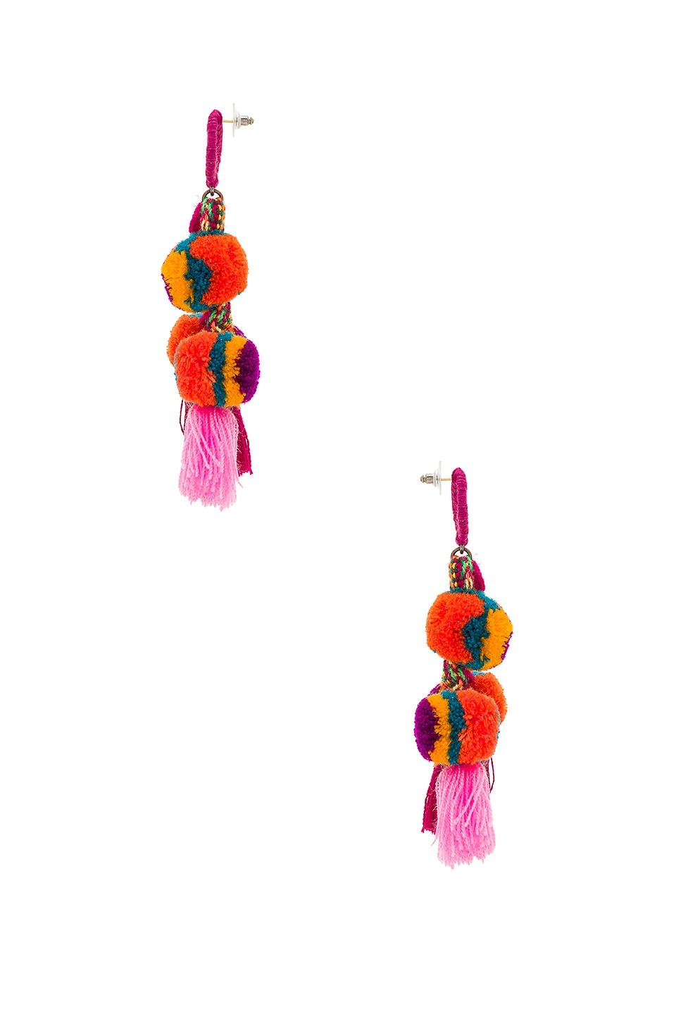 Nannacay Killa Earrings in Neon | REVOLVE