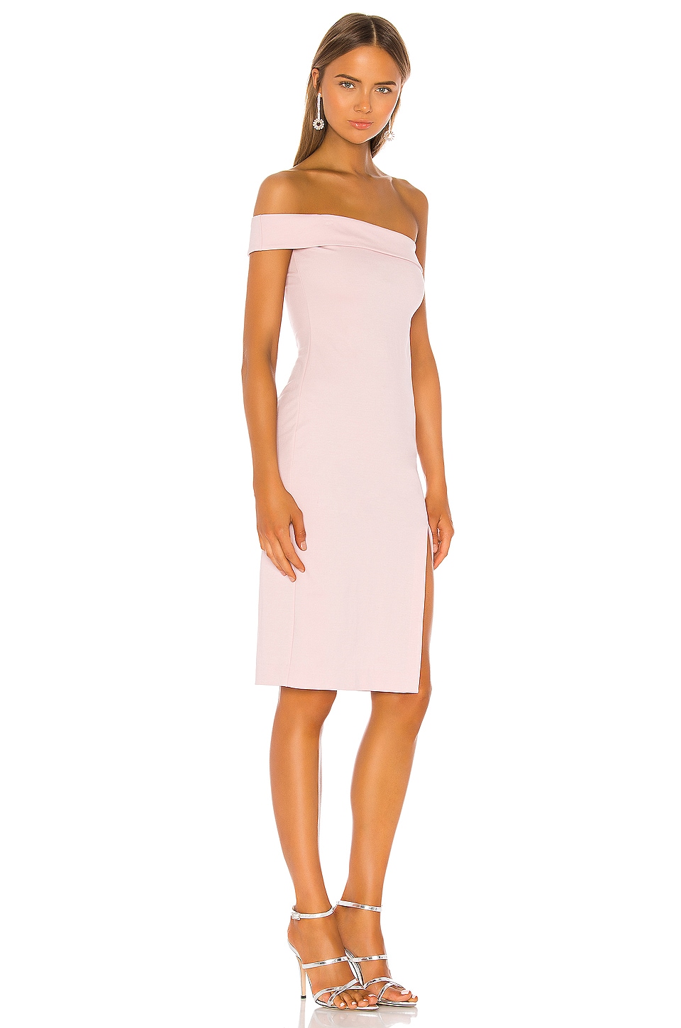 NBD Kade Midi Dress in Ballet Pink | REVOLVE