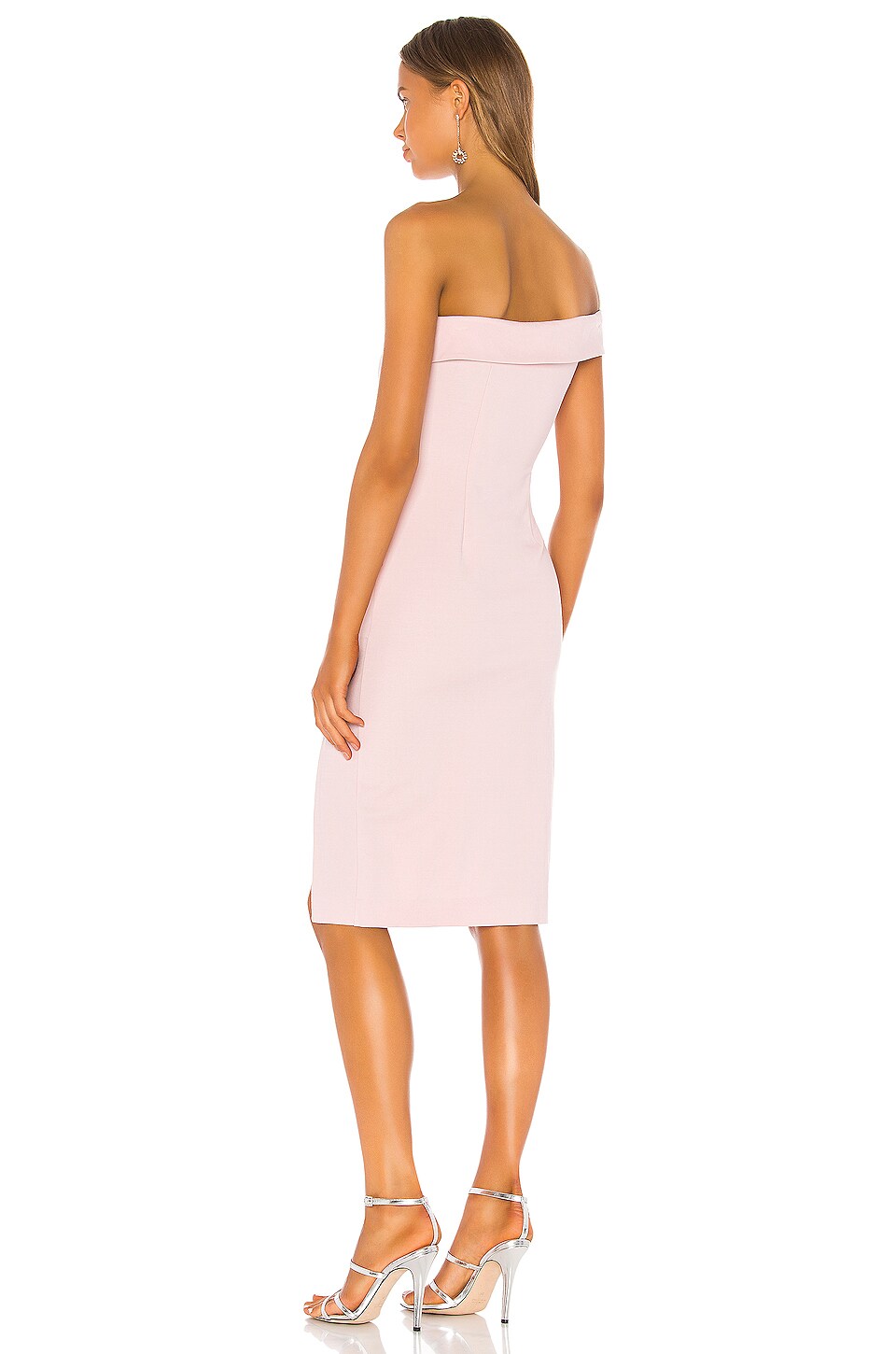 NBD Kade Midi Dress in Ballet Pink | REVOLVE