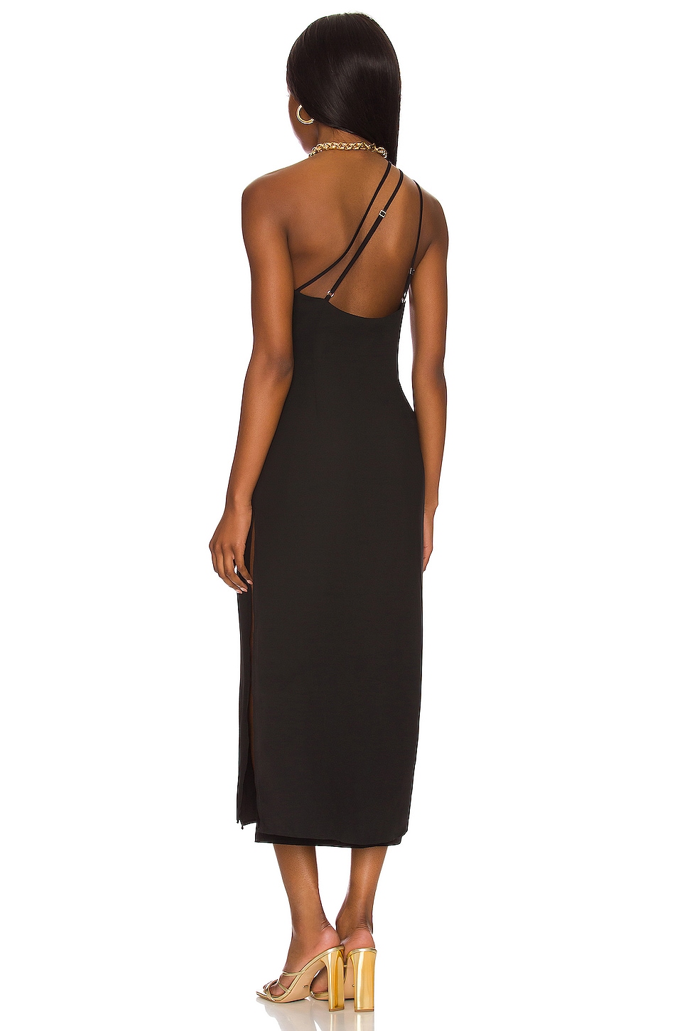 NBD Yoshi Midi Dress in Black | REVOLVE