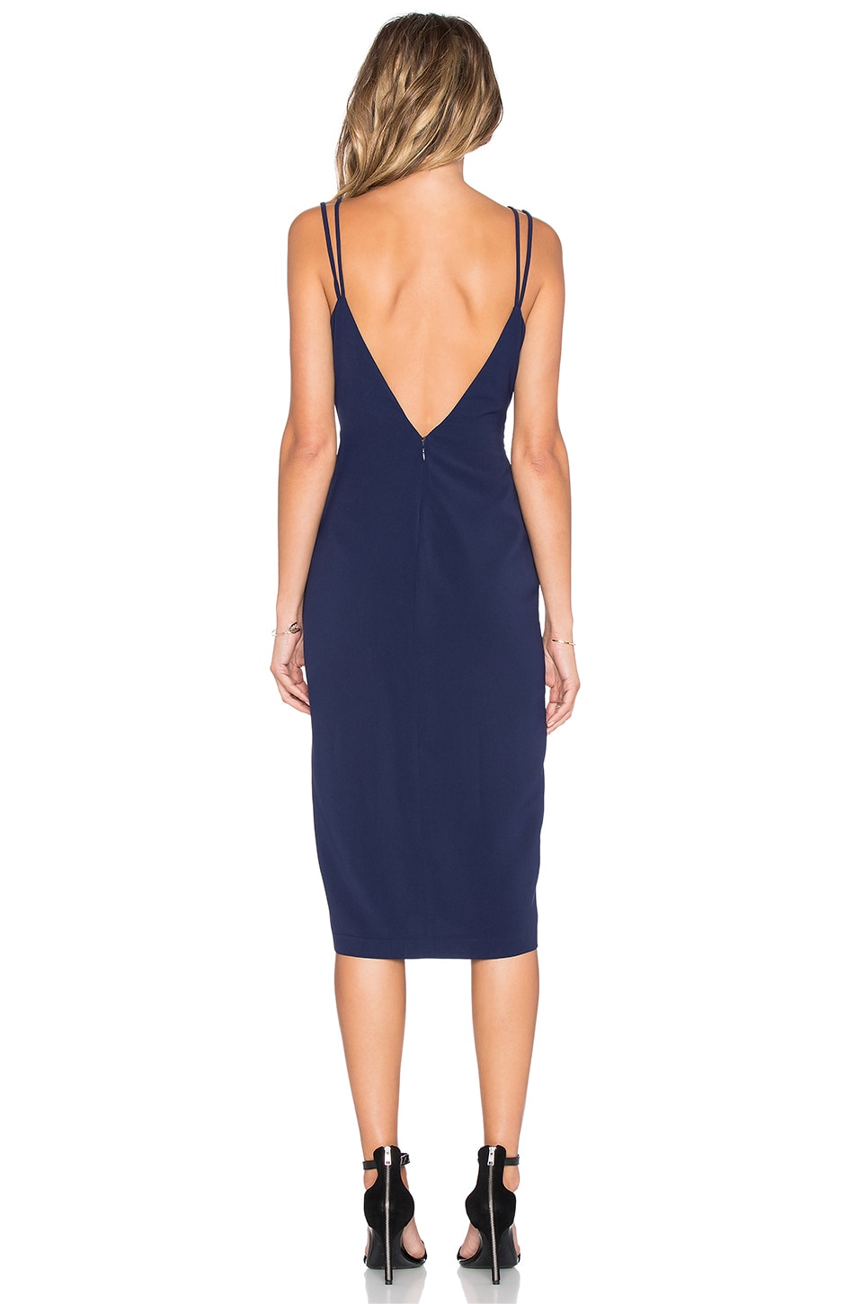 Nbd Shine On Dress In Navy Revolve