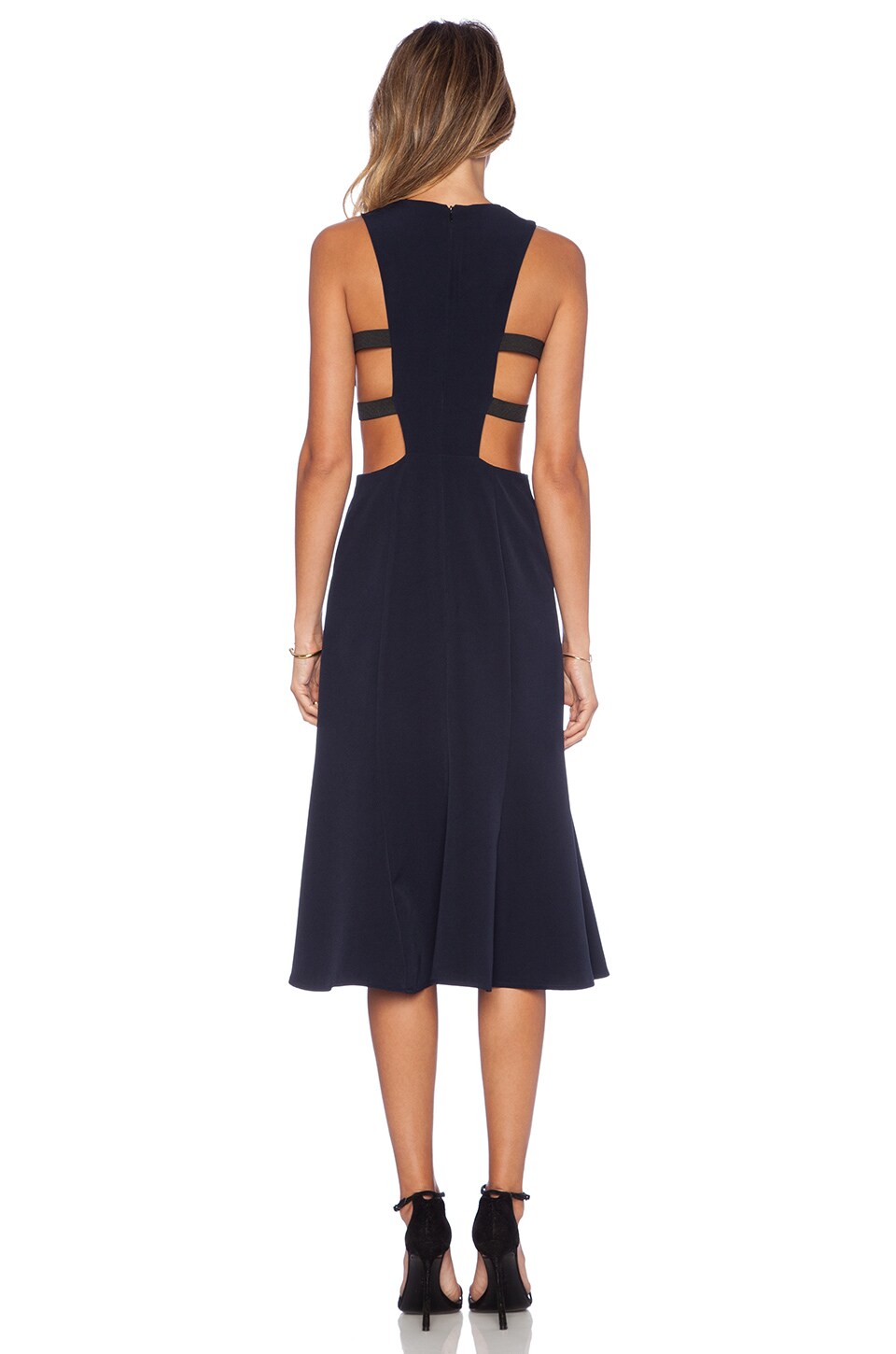 NBD x REVOLVE Split Sides Dress in Navy | REVOLVE