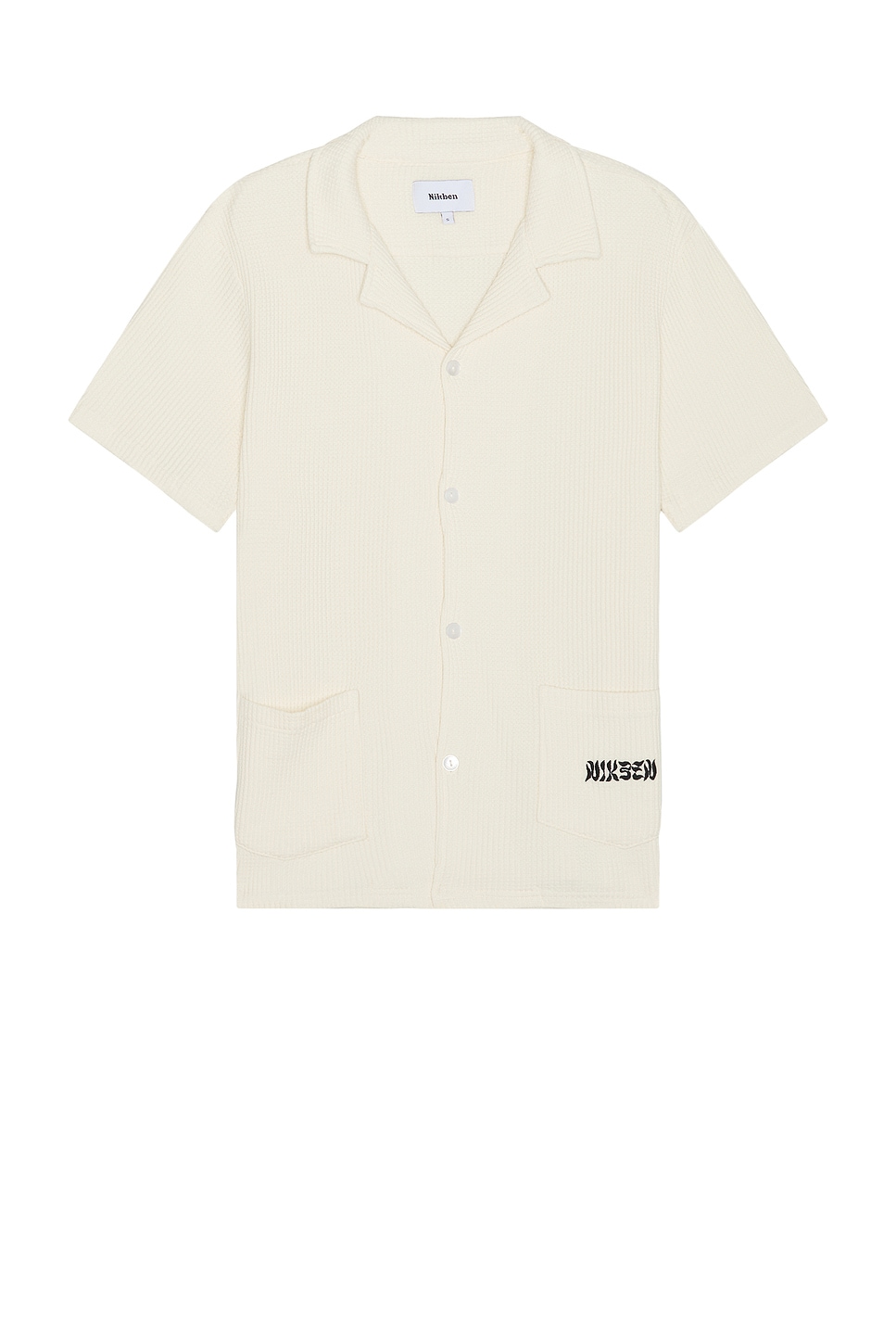 Nikben Waffle Havana Shirt in Vanilla | REVOLVE