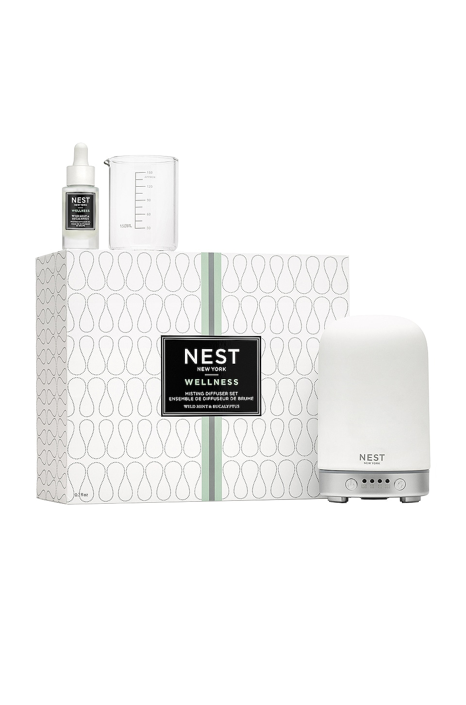 NEST New York Wild Mint & Eucalyptus Misting Diffuser Set in Wild Mint ... NEST New York Wild Mint & Eucalyptus Misting Diffuser Set in Wild Mint ...