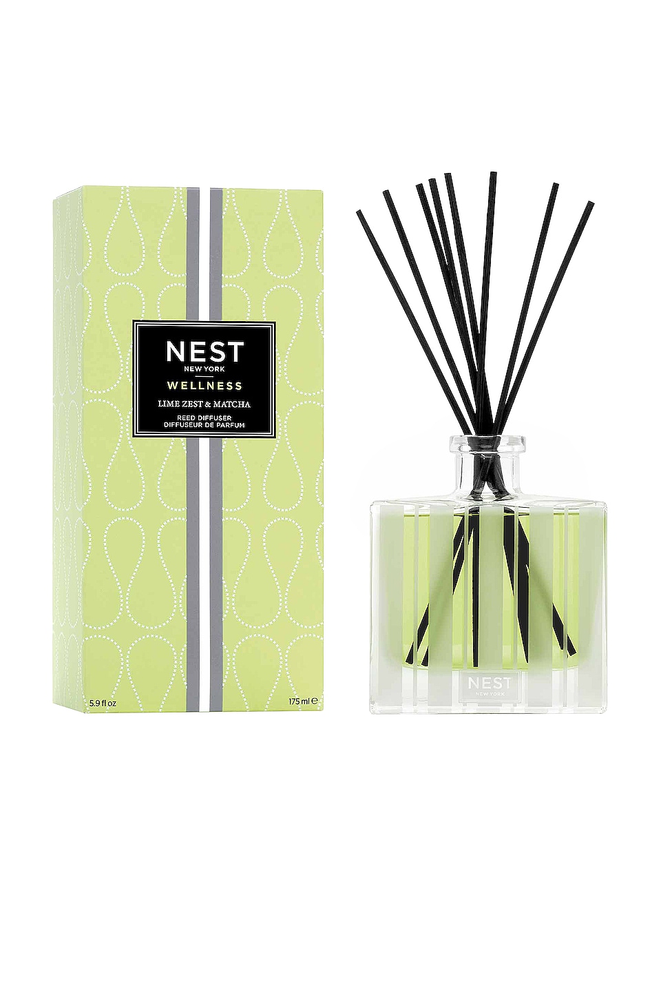 NEST New York Lime Zest & Matcha Reed Diffuser in Lime Zest & Matcha ...