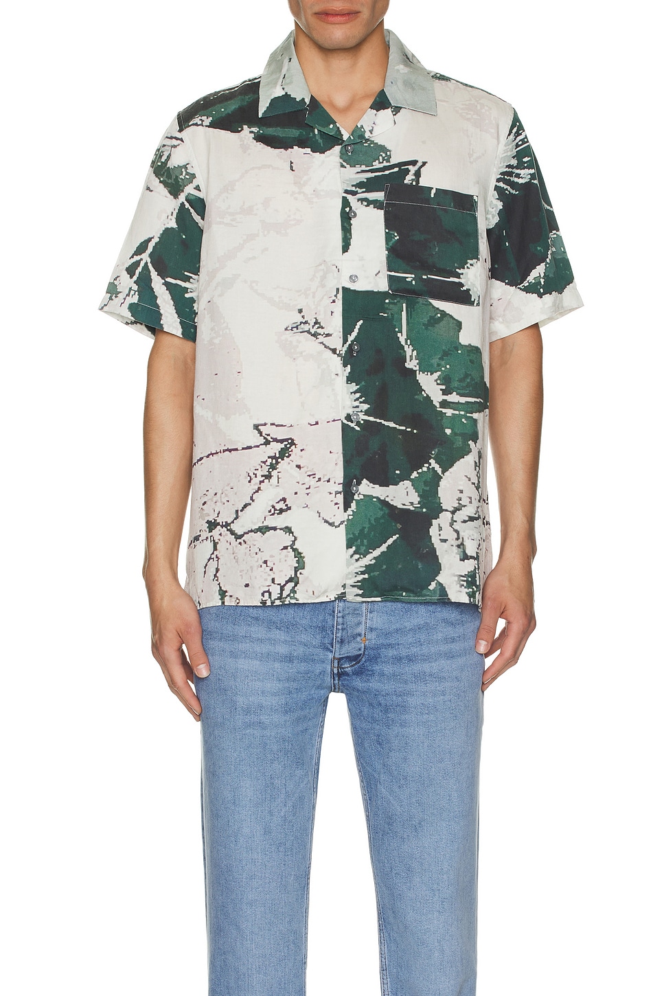 NEUW Curtis Jardin Shirt in Chalk | REVOLVE
